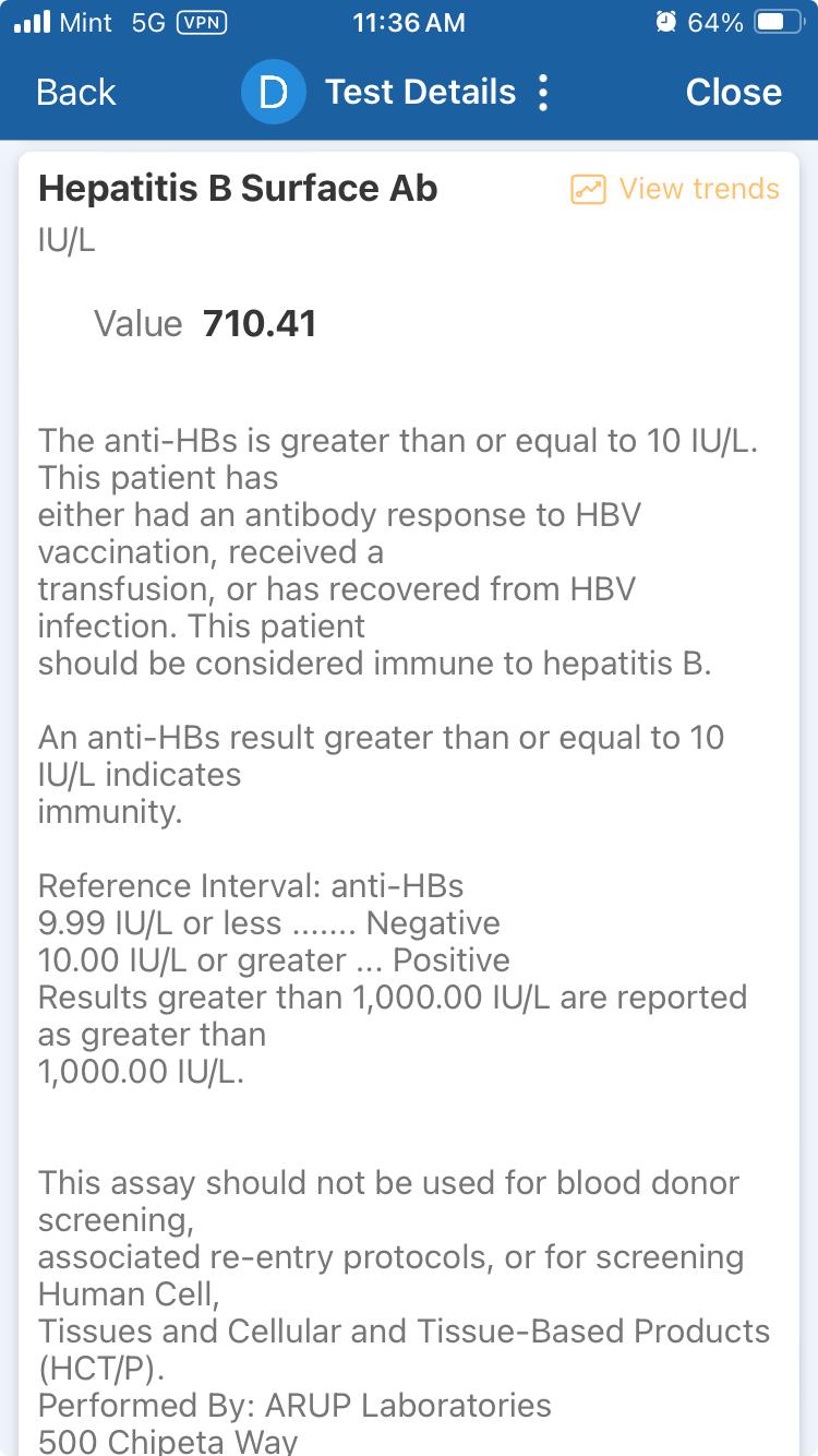 Understanding lab results - Page 4 - What do my lab results mean? - Hep B Community